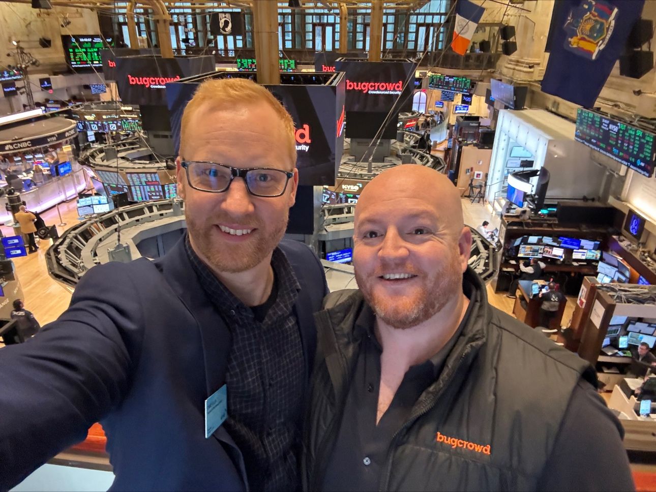 Behind the Scenes: Bugcrowd in Times Square | @Bugcrowd