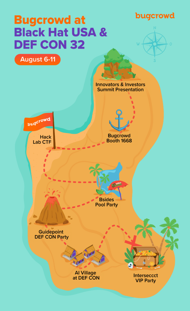 Your Guide to Finding Treasure at Black Hat USA and DEF CON 32 | @Bugcrowd